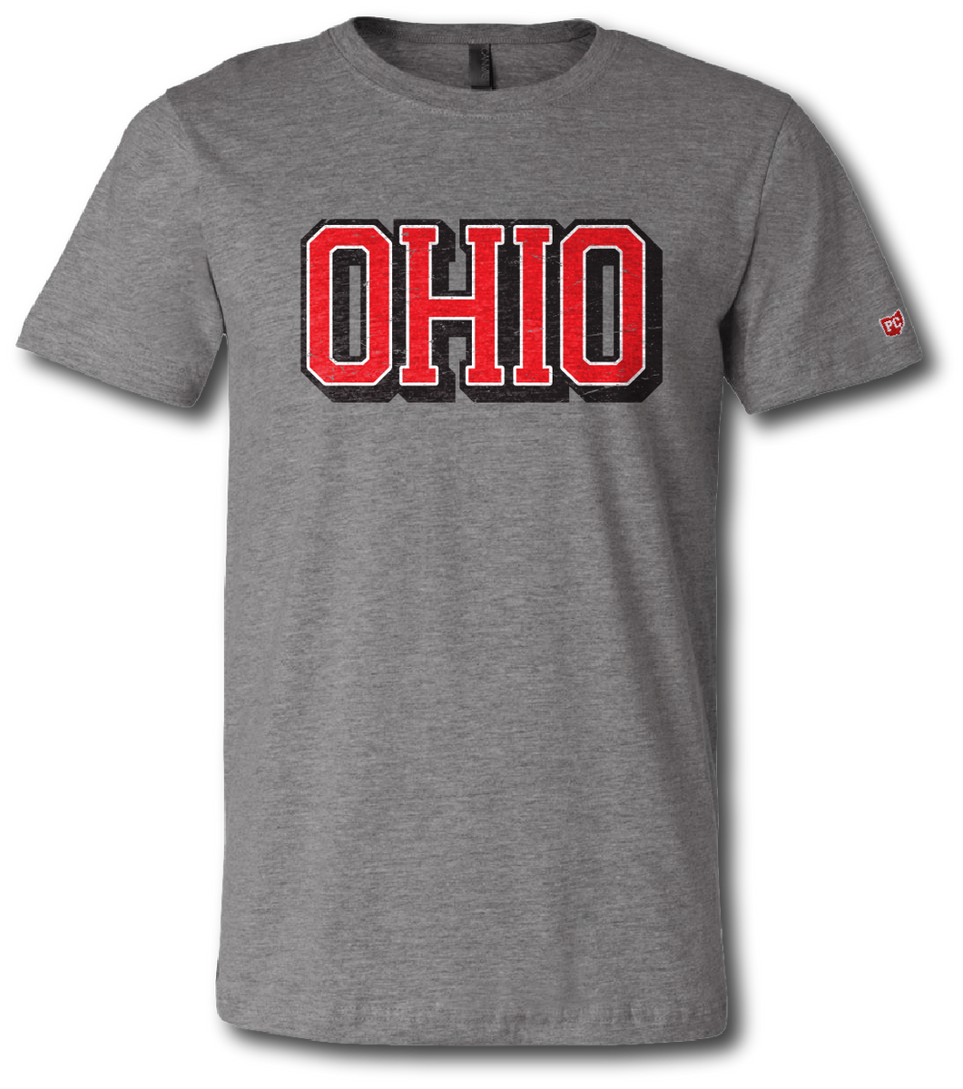 Ohio Block Short Sleeve T Shirt – Pataskala Customs