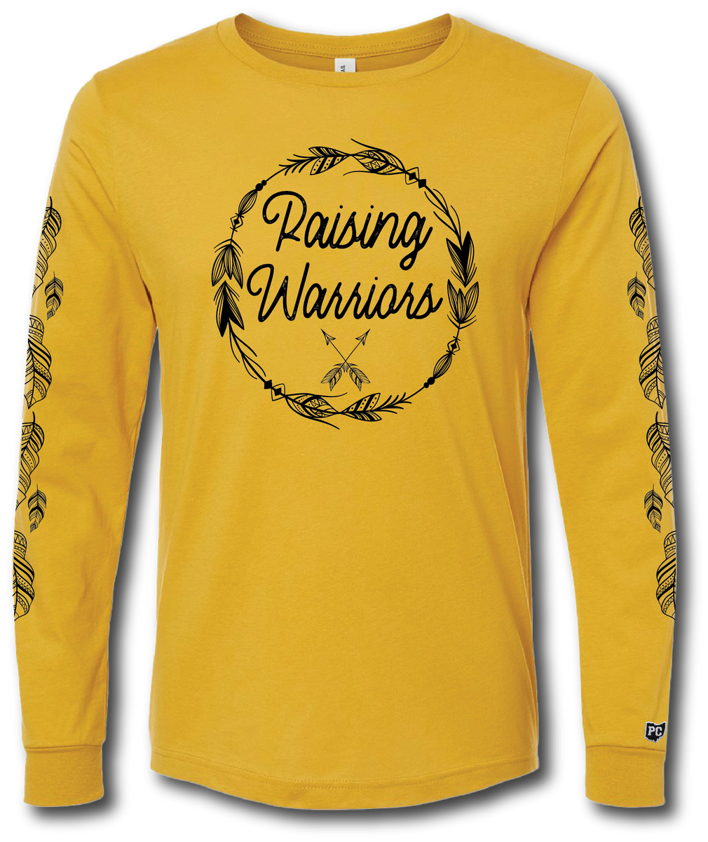 Raising Warriors Long Sleeve Tee – Pataskala Customs