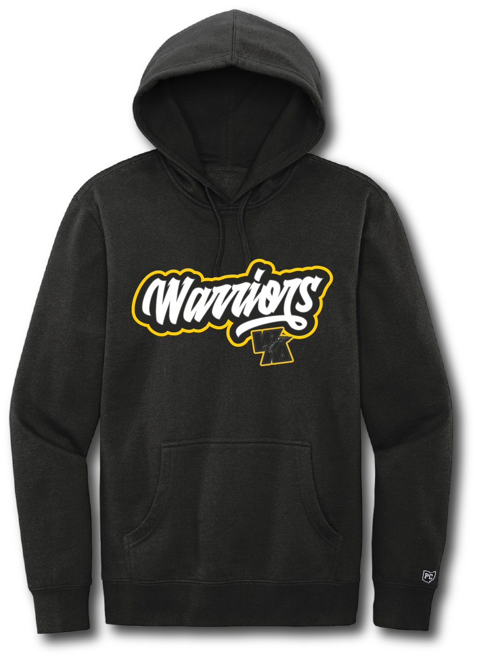 Warriors Graffiti Script Hoodie – Pataskala Customs